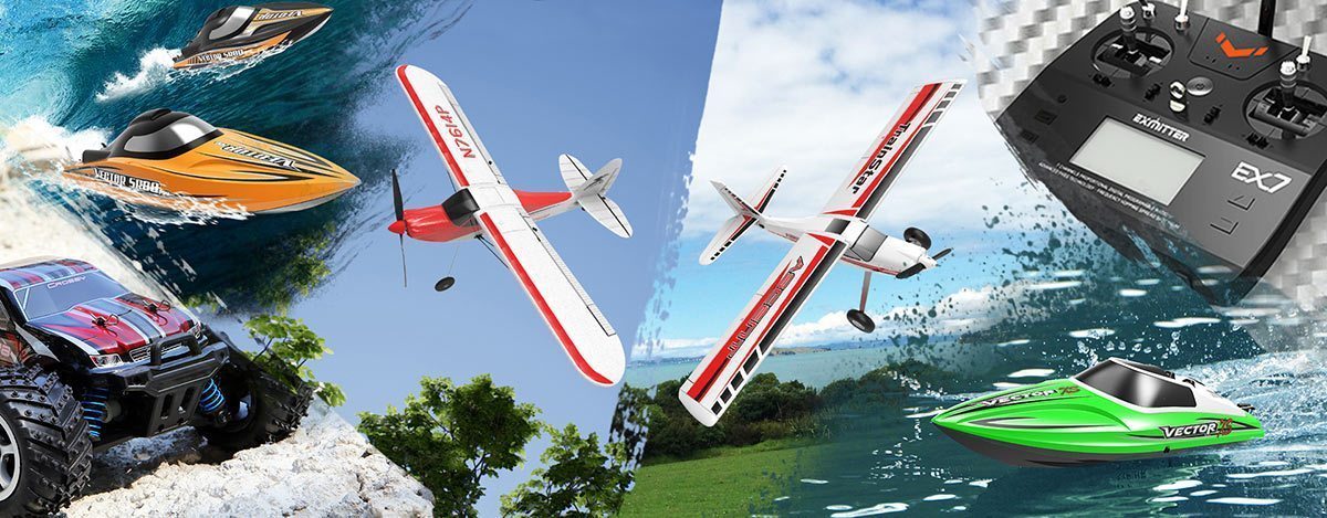High-Quality Motion RC Airplanes